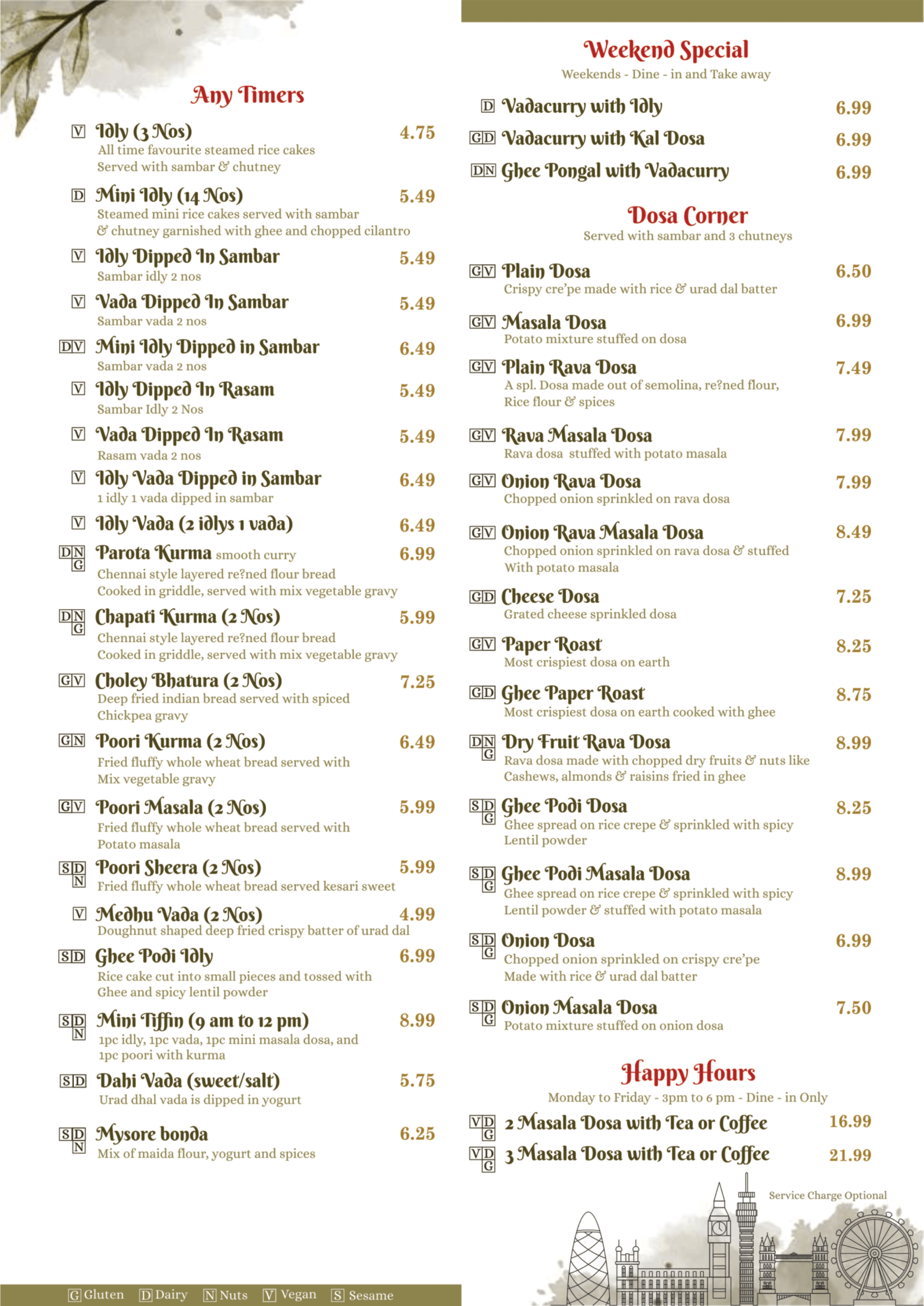 Crispy Dosa Reading - Crispy Dosa